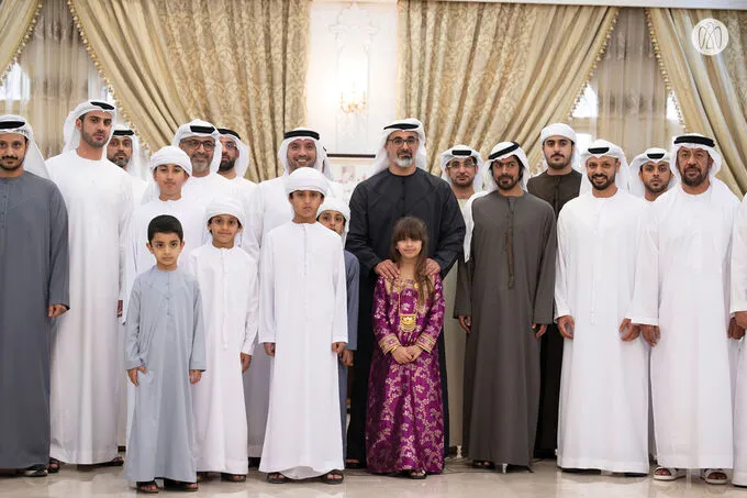 Khaled bin Mohamed bin Zayed visits Humaid Mohammed Bakheet Al Ketbi in Al Ain Region